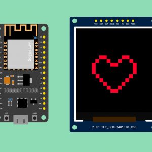 NodeMCU ESP8266 mit ILI9341 TFT LCD Display Verbinden